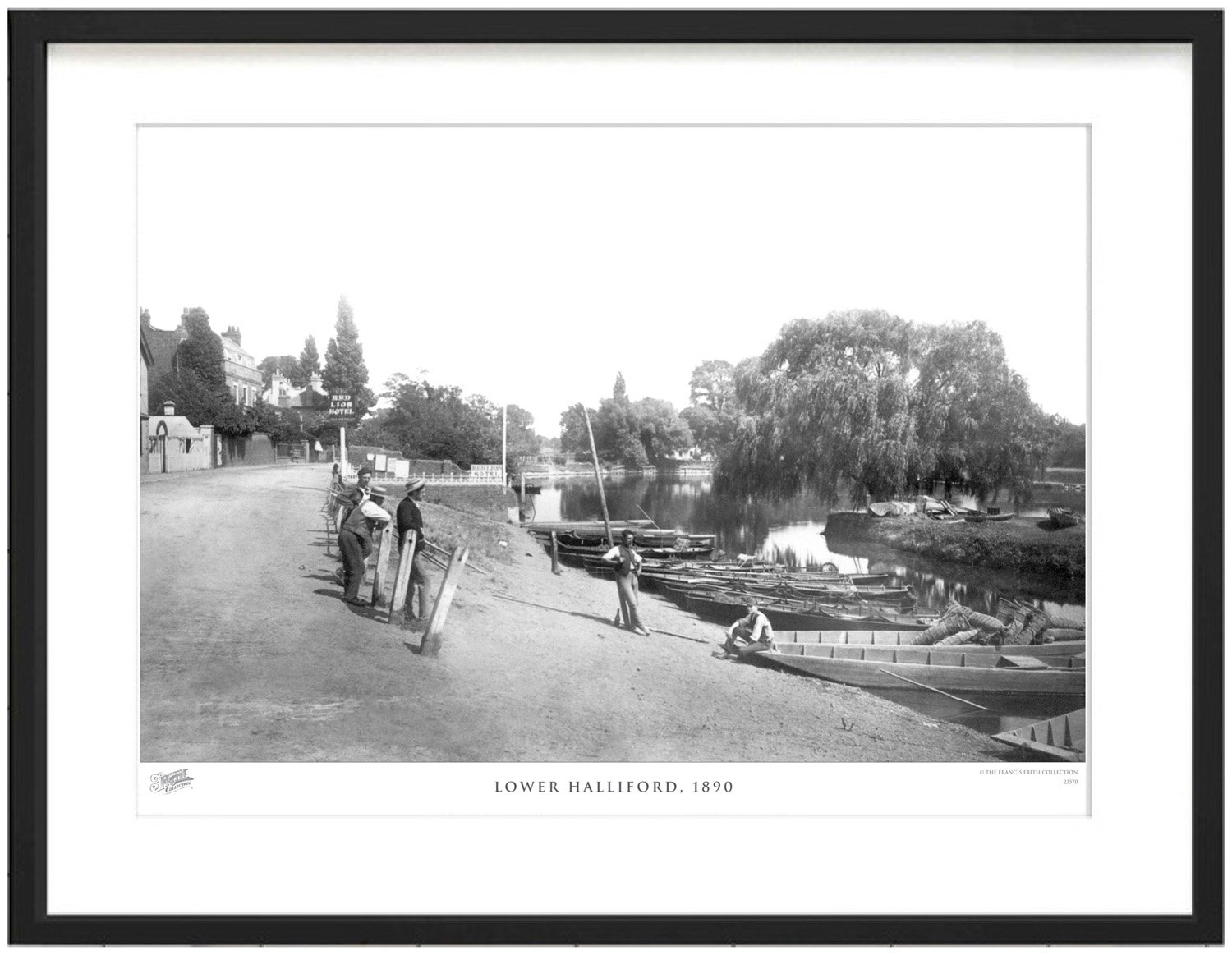 The Francis Frith Collection 'Lower Halliford, 1890' by Francis Frith ...