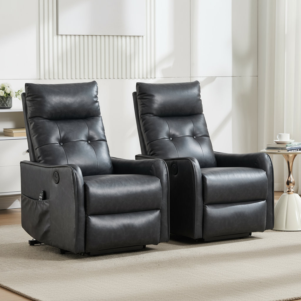 Latitude Run® 25" W Power Lift Chair Recliners Infinite Position With ...