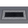 Mercer41 Ariya End Table With Dark Grey Finish And Glitter Detailing ...