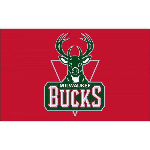 NeoPlex Snider NBA Milwaukee Bucks Polyester 36 x 60 in. House Flag ...