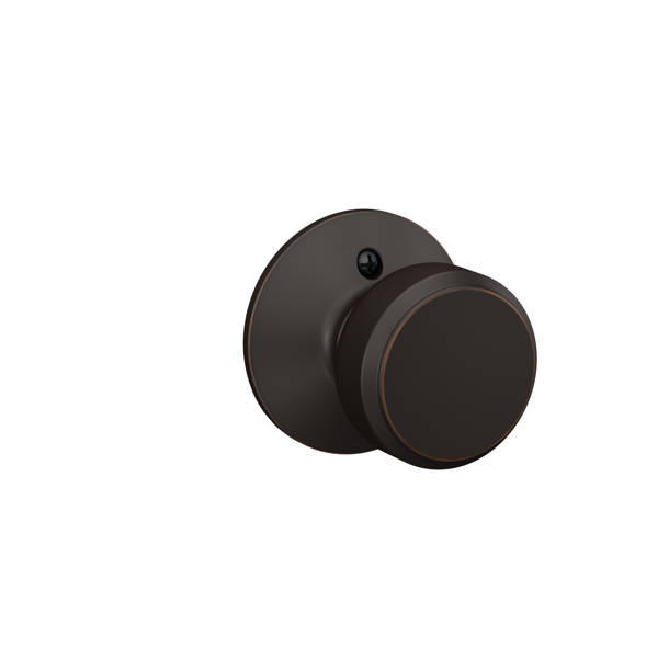 F170BWE622,619,716 Schlage Bowery Single Dummy Knob with Plymouth Trim ...