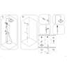 LANERI Bridge Column Complete Shower System with Dual Shower Head ...