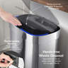 Swan Rectangular Sensor Bin with Hands-Free Opening Using Motion Sensor ...