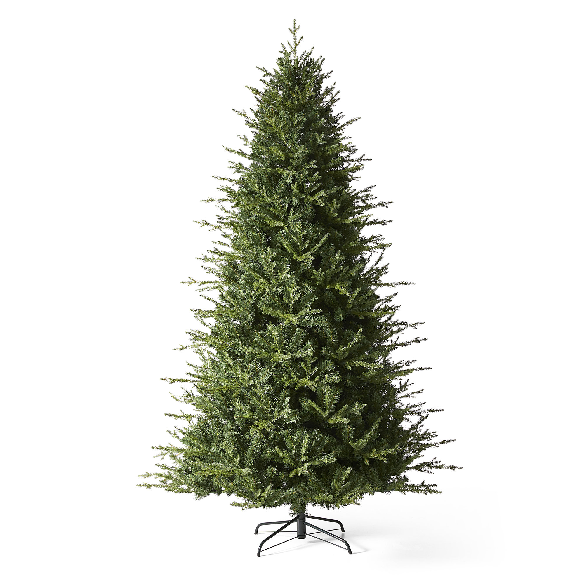 The Holiday Aisle® 7.5ft Green Slim Fir Artificial Christmas Tree ...