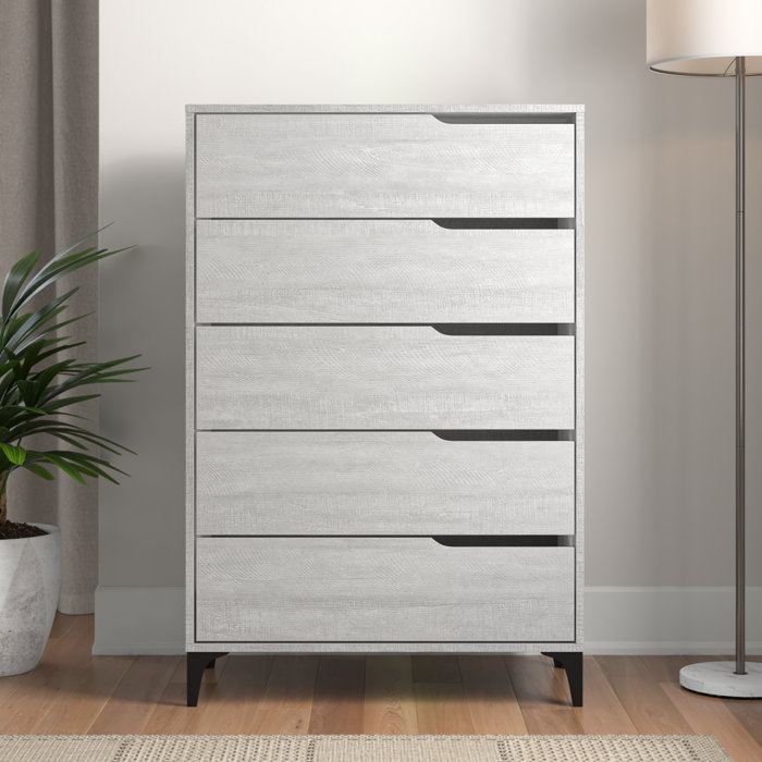 The Twillery Co.® Norcross 5 Drawer 31'' W Dresser & Reviews | Wayfair