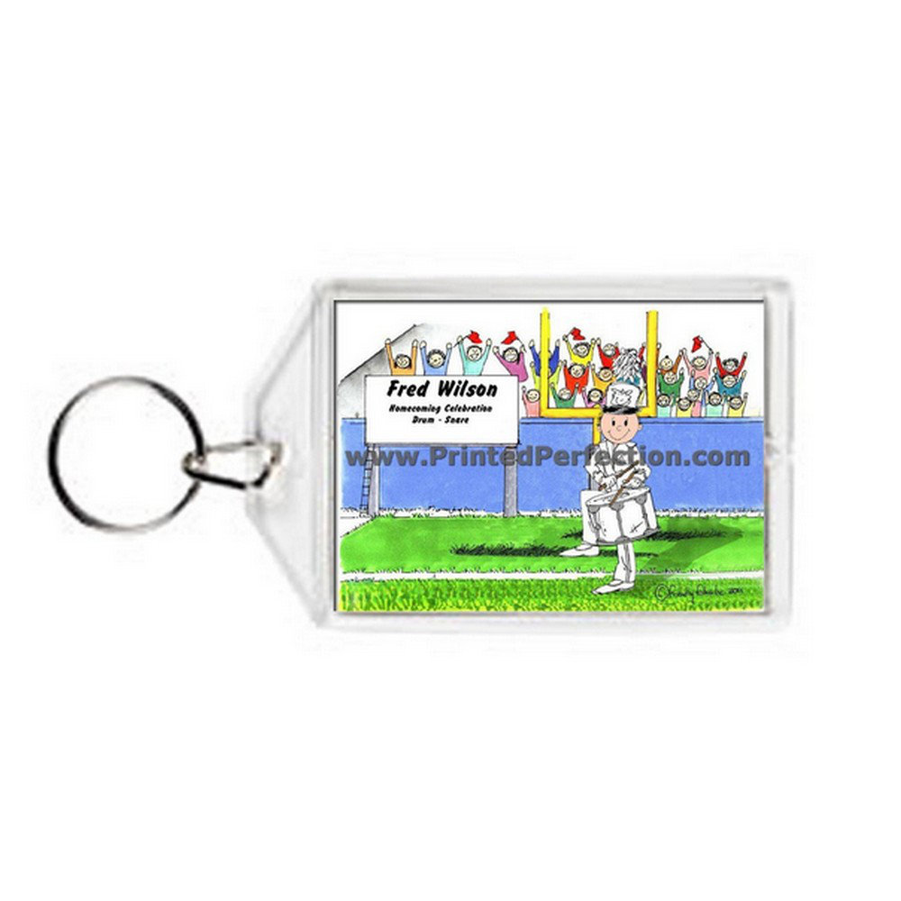 Printed Perfection Personalized Band, Drum Snare - Male Acrylic Key ...