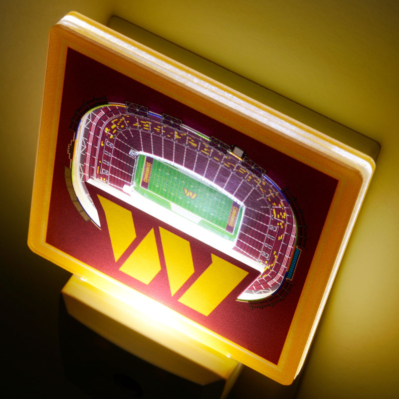 YouTheFan NFL Washington Commanders Stadium View Night Light | Wayfair
