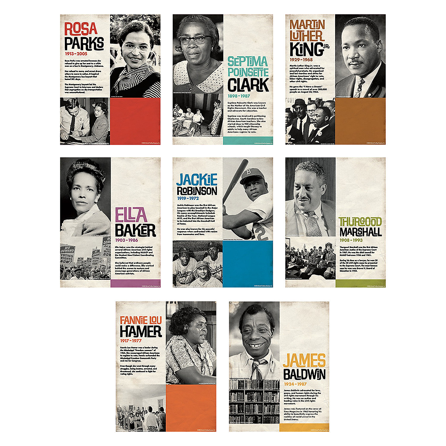 Oriental Trading Company Fun Express Civil Rights Poster | Wayfair