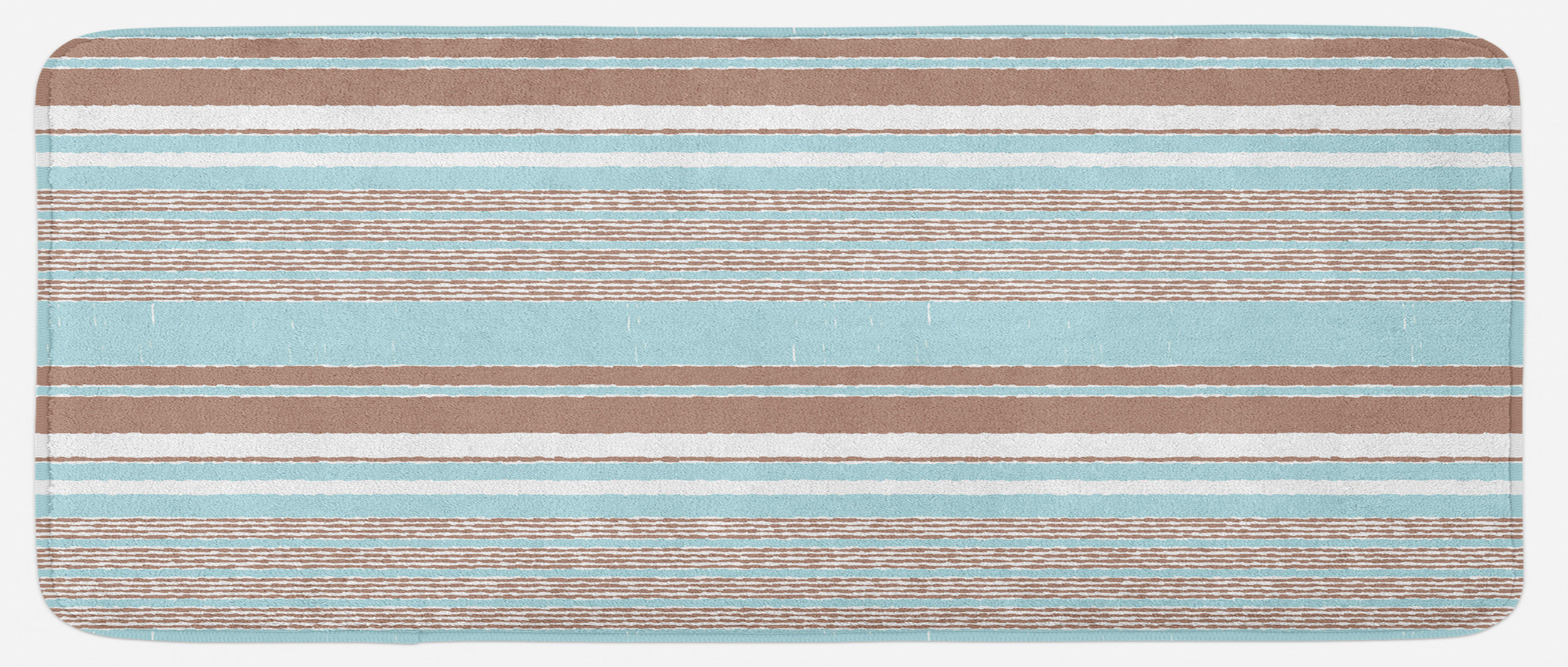 East Urban Home Horizontal Stripes Lines Vintage Grunge Style Ocean ...