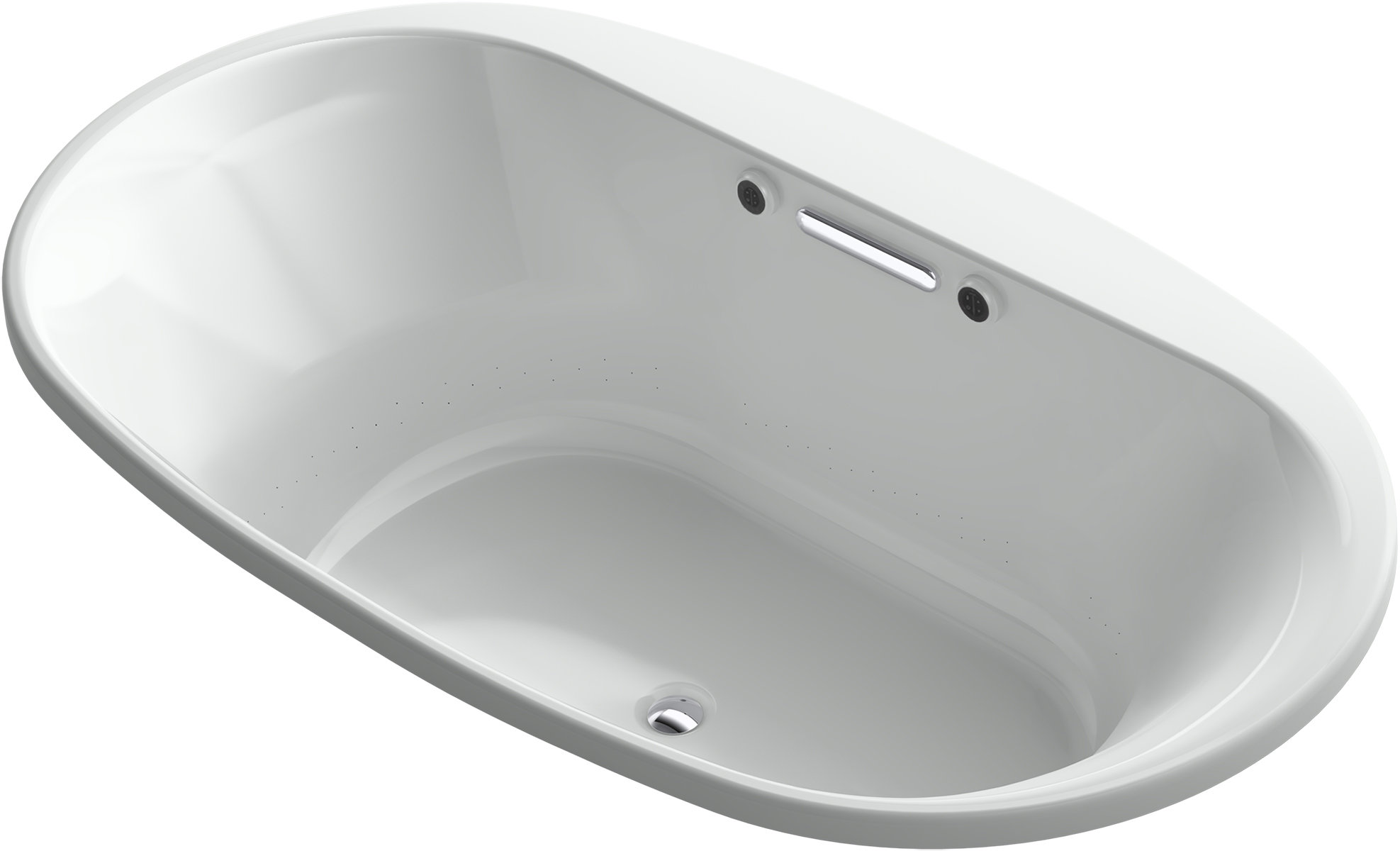Kohler Underscore 72" x 42" Drop In Air Acrylic Bathtub with Heater | Wayfair