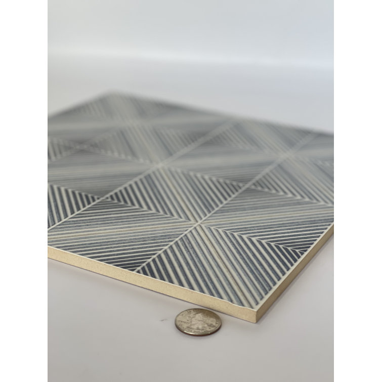 Moroccan Mosaic Tile House Cadiz 12" x 12" Ceramic Patterned Wall ...