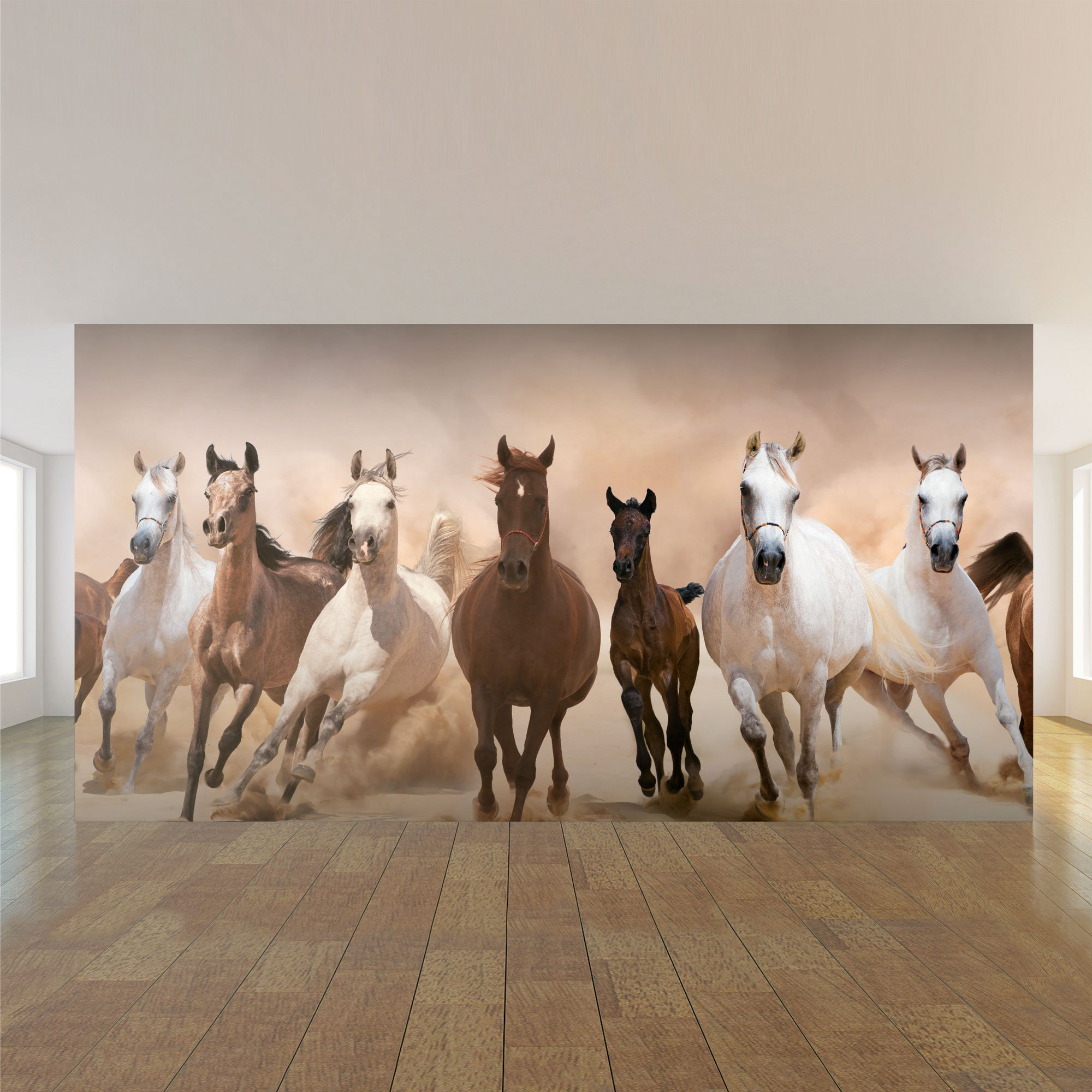 Union Rustic Espitia Horse Wallpaper Panel | Wayfair