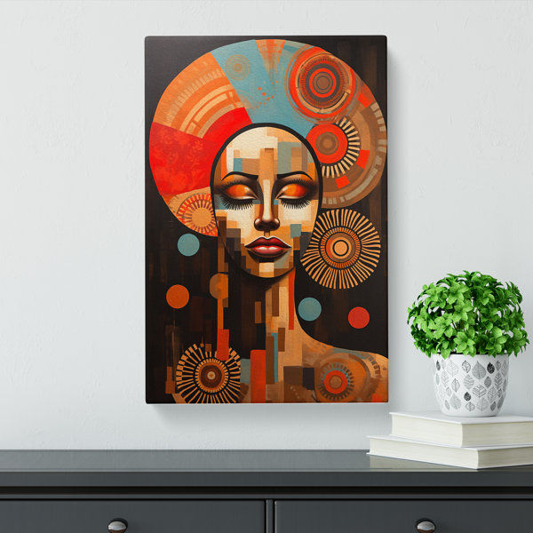 Fairmont Park African Woman Dadaism Art No.2 - No Frame Print | Wayfair ...