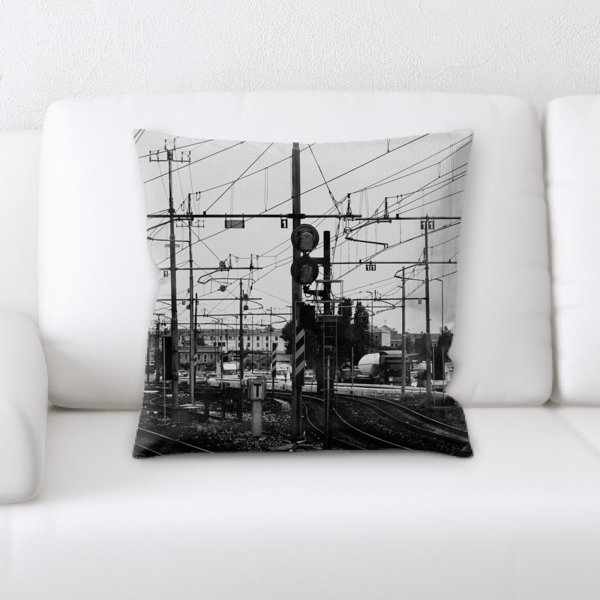 Rug Tycoon Train Experience Throw Pillow | Wayfair