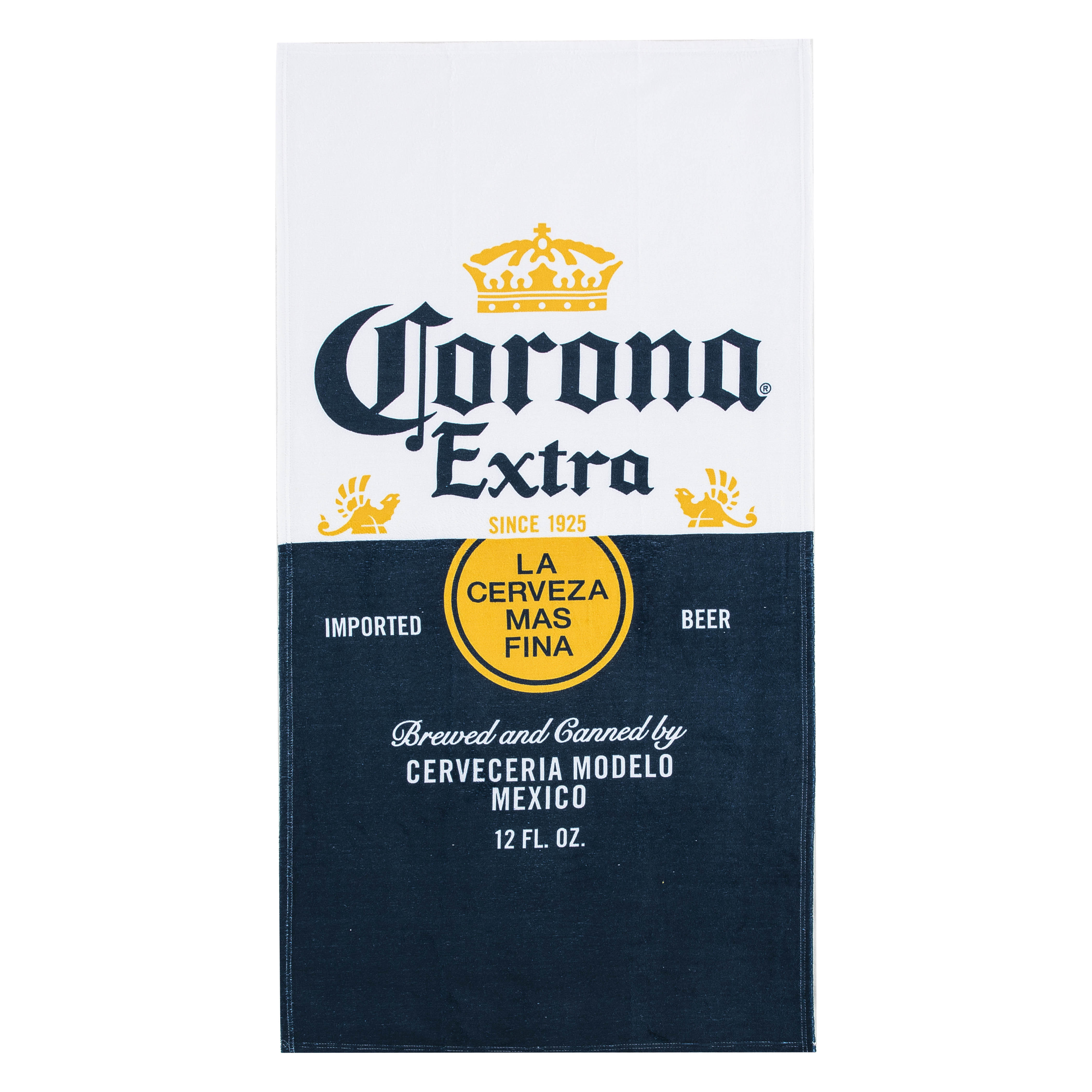 Northwest Yord Corona Bottle Label Beach Towel | Wayfair
