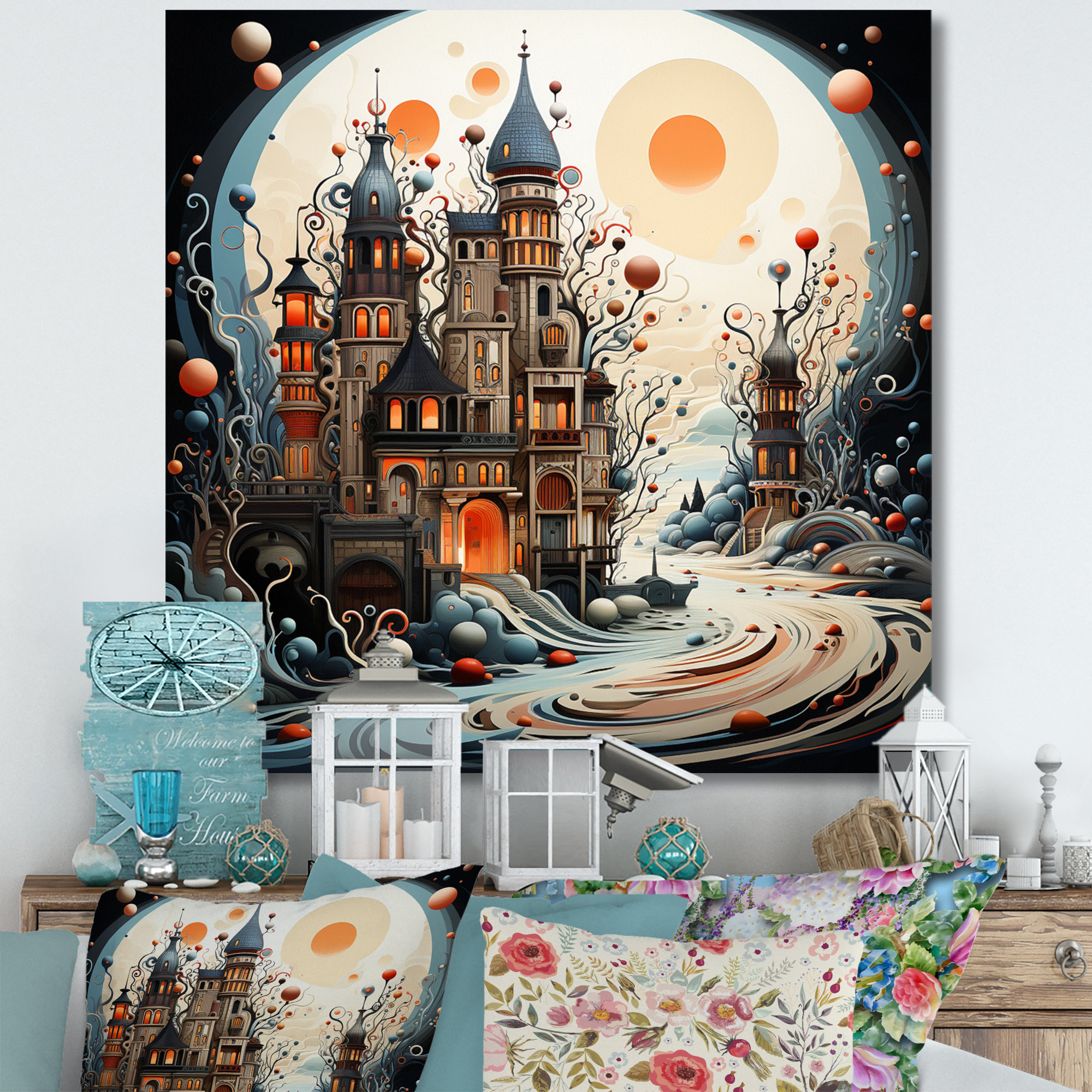 Darby Home Co Dreamy Castle II On Canvas Print - Wayfair Canada