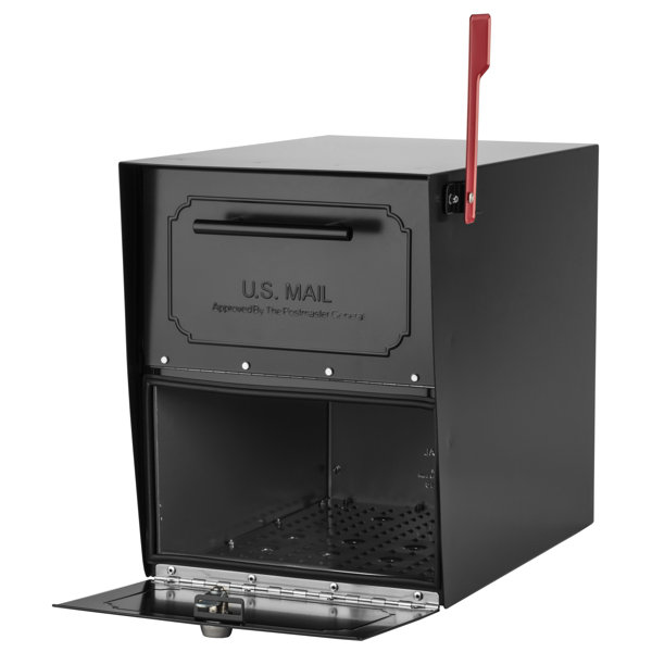 Architectural Mailboxes Oasis Classic Locking Post Mounted Mailbox ...