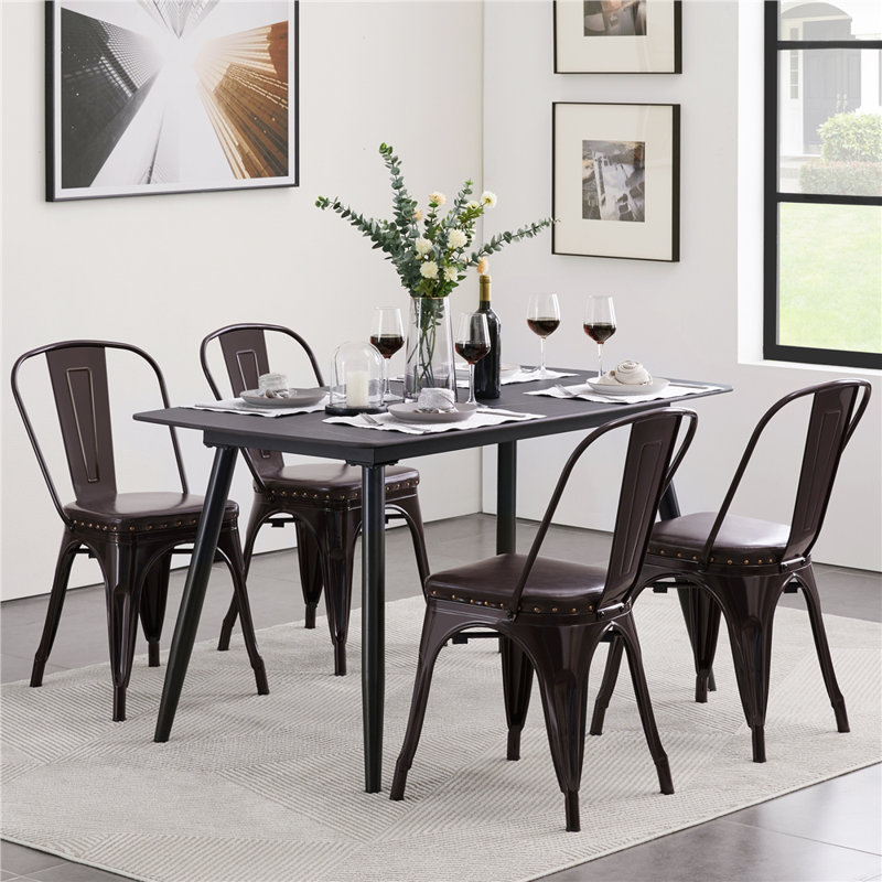 Williston Forge Hellam Slat Back Side Chair & Reviews | Wayfair