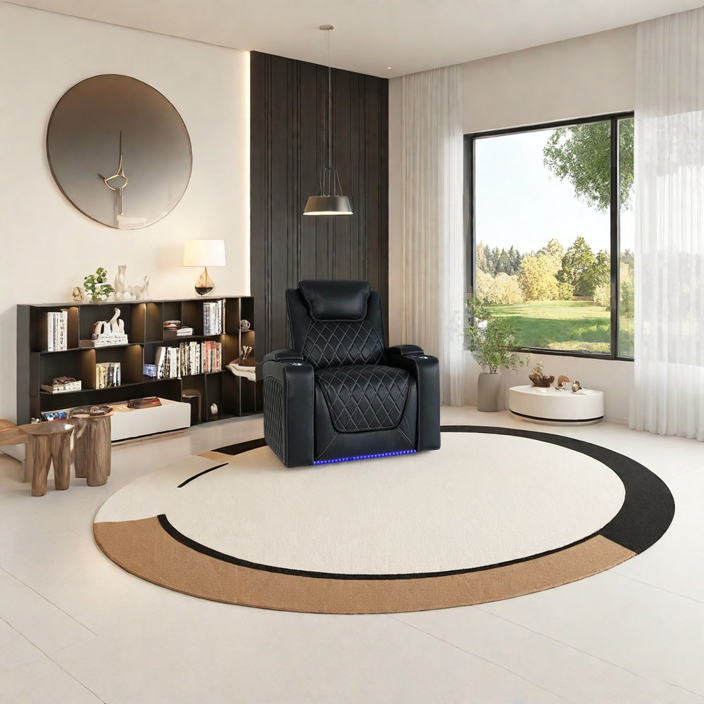 ANCOREY Home theater electric function sofa | Wayfair