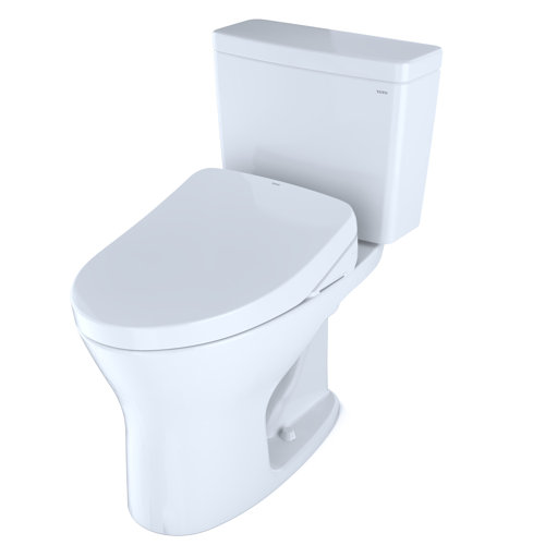 TOTO Drake® Dual-Flush Elongated Two-Piece toilet (Seat Included) | Wayfair