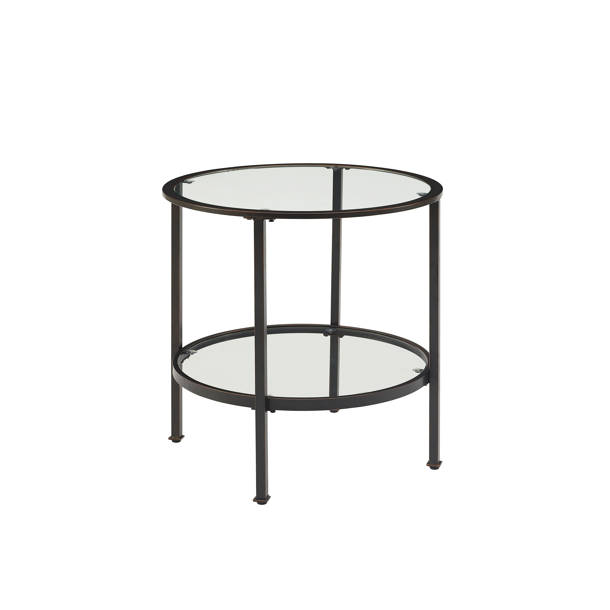 Birch Lane™ Keely Glass Top Single Coffee Table & Reviews | Wayfair