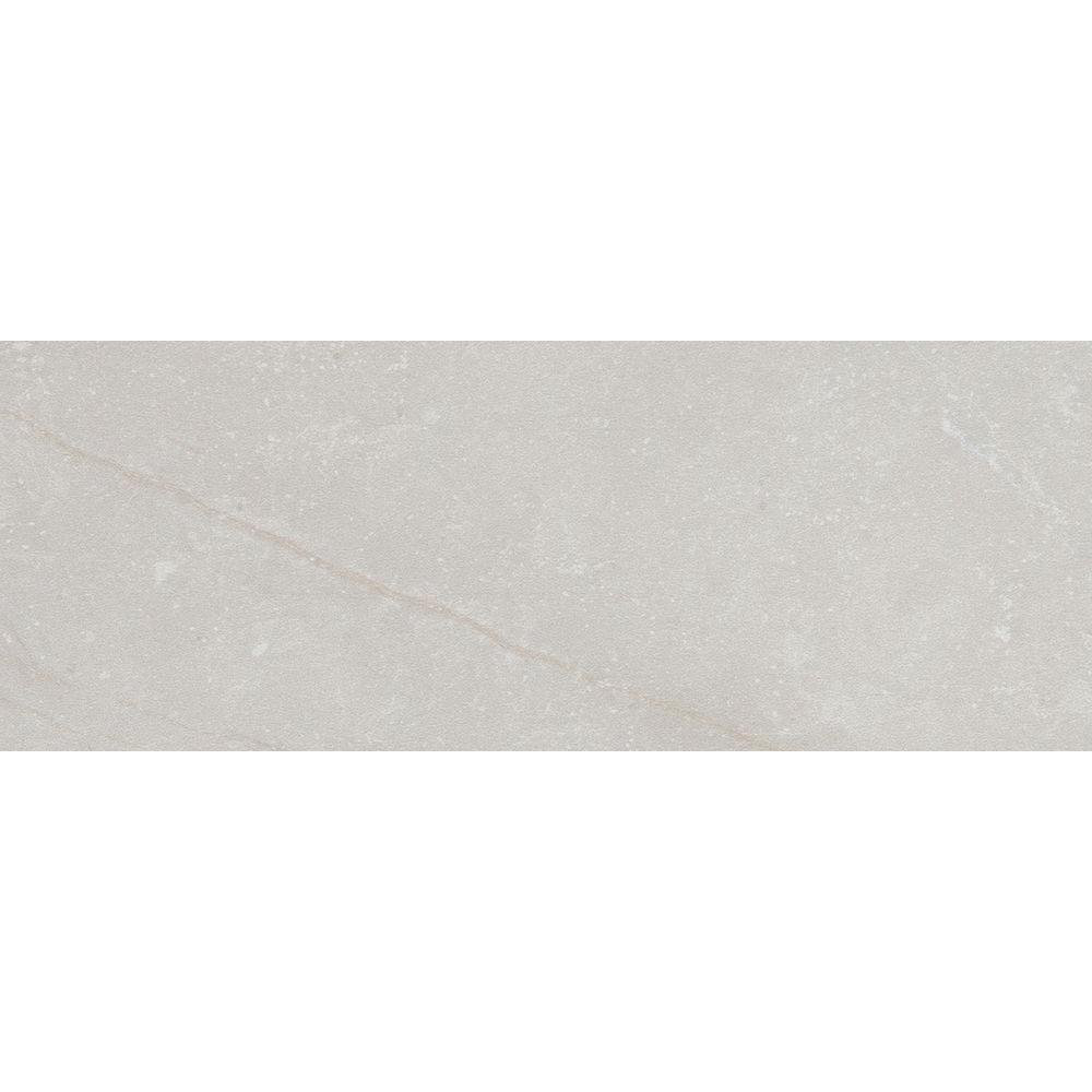 Eliane 3" x 8" Matte Natural Stone Bullnose Tile Trim in Gray | Wayfair