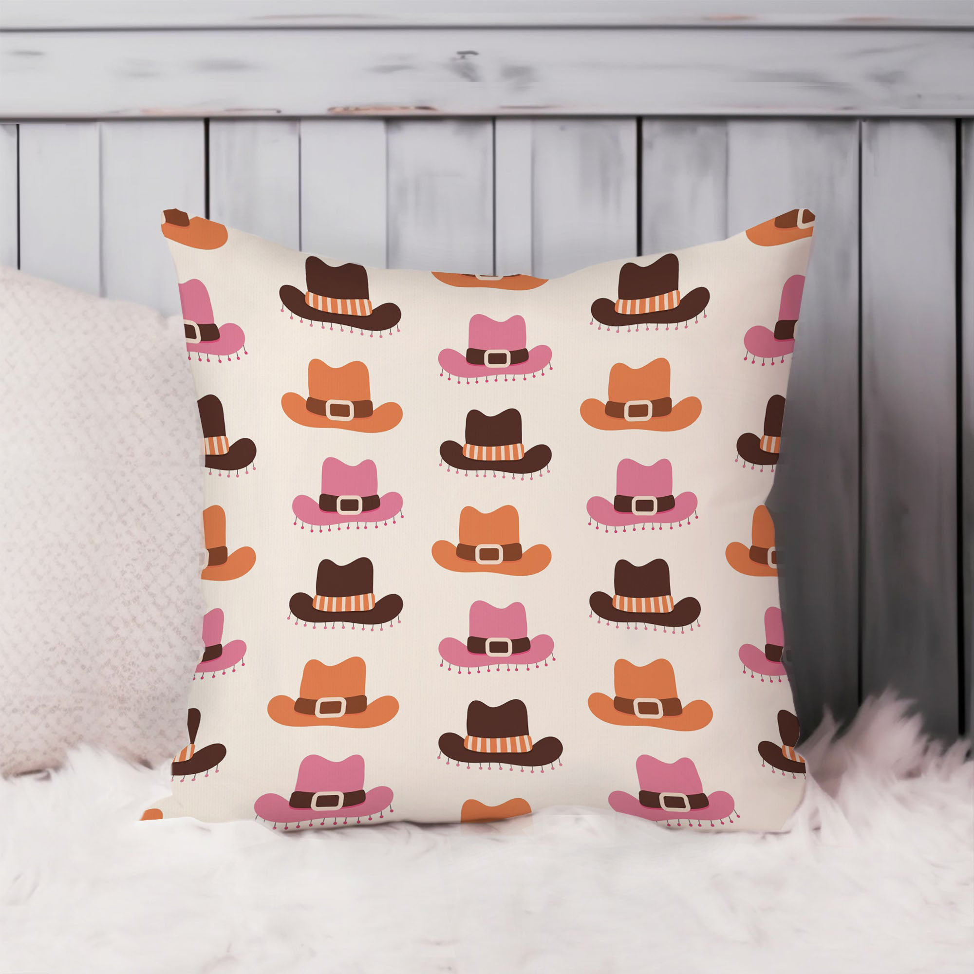 Ethan Taylor Wild Wild West Rodeo Cowboy Hats Pillow Cover | Wayfair