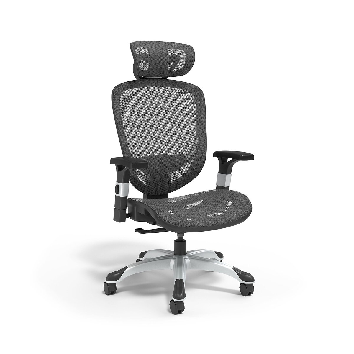 Staples Hyken Ergonomic Mesh Swivel Task Chair, Black (UN59460) | Wayfair