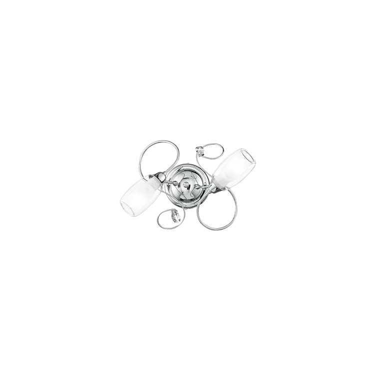 Brayden Studio Gantz 2-Light Semi Flush Mount | Wayfair.co.uk