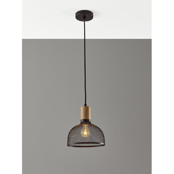 Williston Forge Rosetta 1 - Light Single Dome Pendant & Reviews | Wayfair