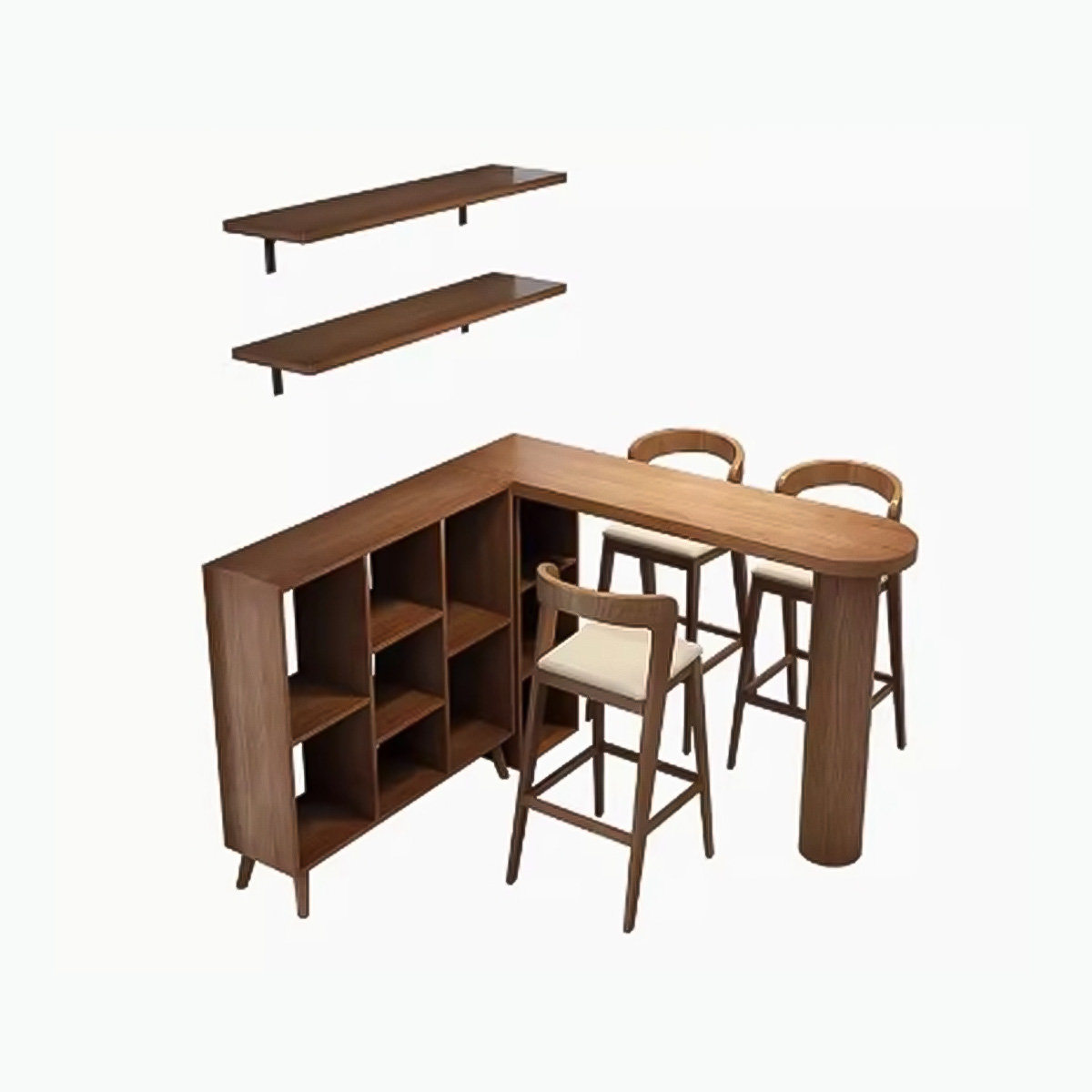 Recon Furniture TB5369682235994RF&Size 62.99'' Bar Set | Wayfair