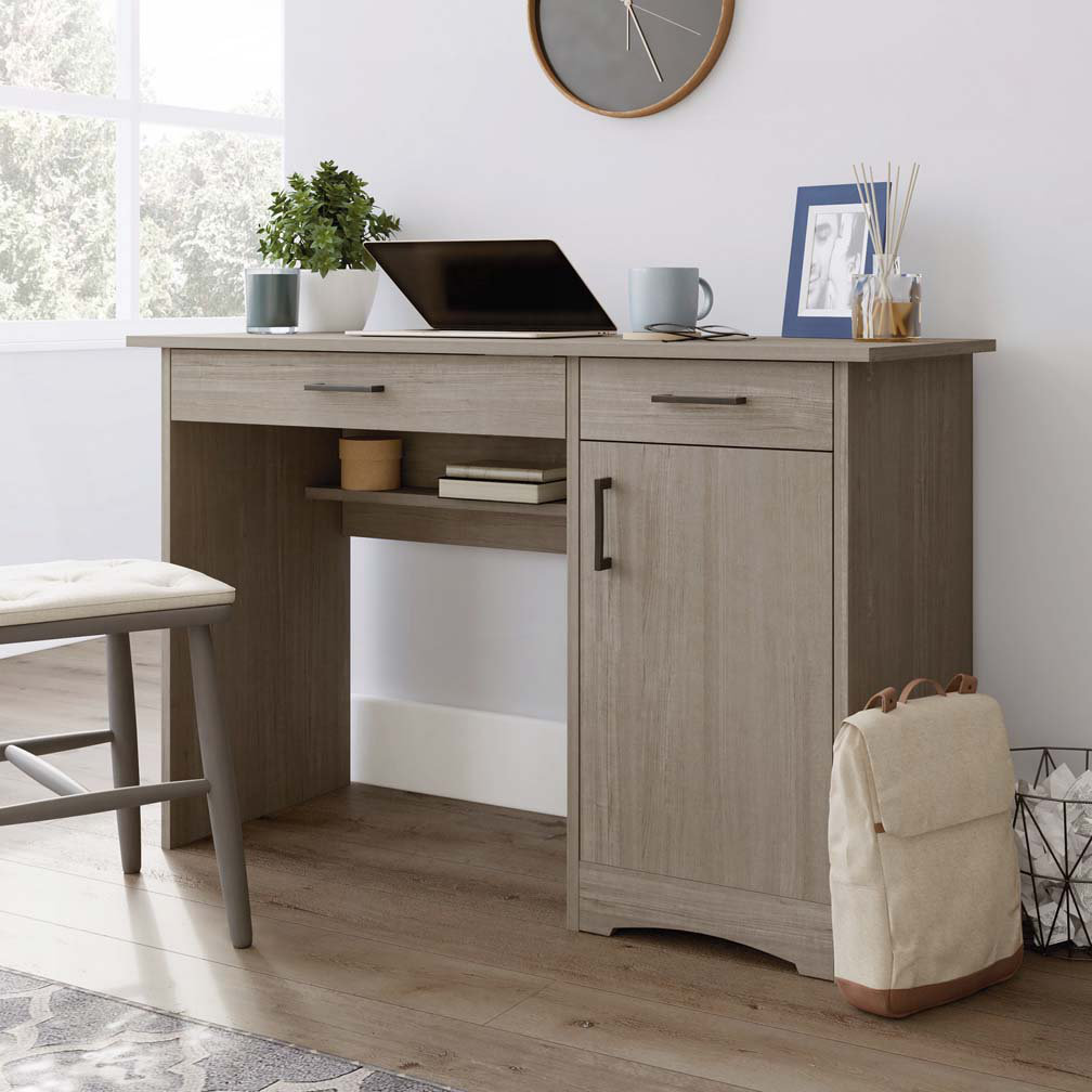 Winston Porter Office Writing Desk with Drawer,Cabinet Storage ...