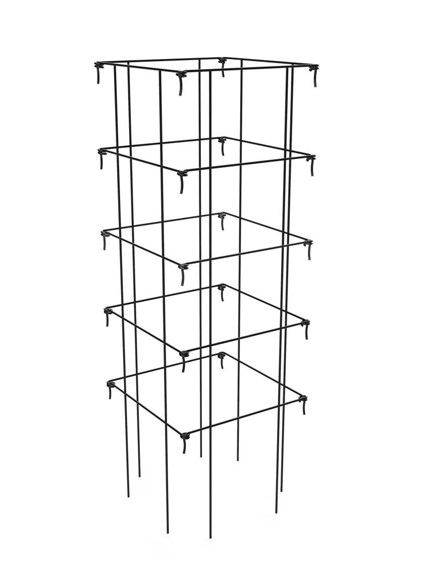 Arlmont & Co. Super-Duty Tomato Cages Stackable Plant Supports | Wayfair