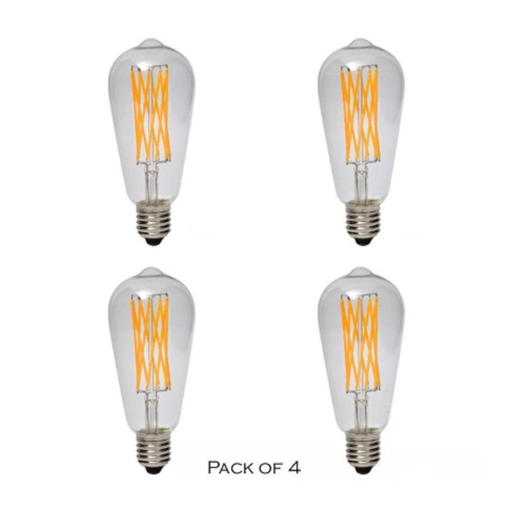 Strak 60 Watt ST64 E26/Medium (Standard) Dimmable Compact Fluorescent ...