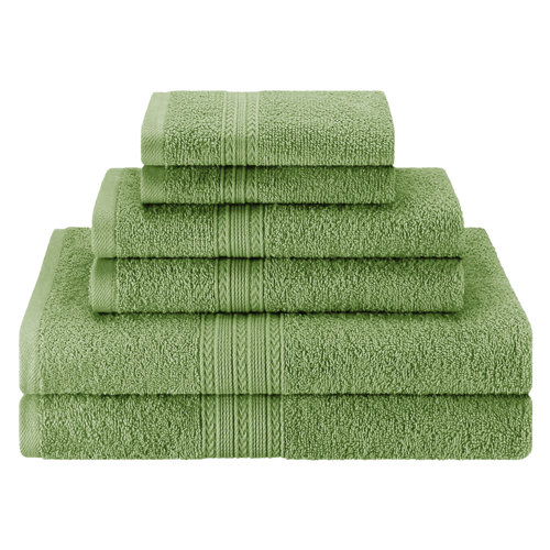 Green Bath Towels You'll Love | Wayfair