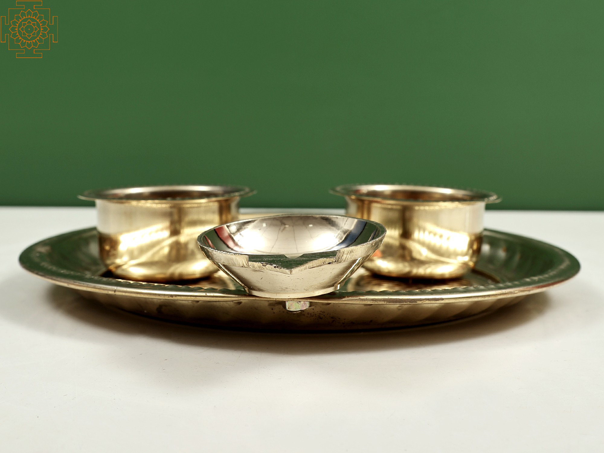 Bungalow Rose Nairi 4 Piece Metal Decorative Bowl And Plate Set in Gold ...