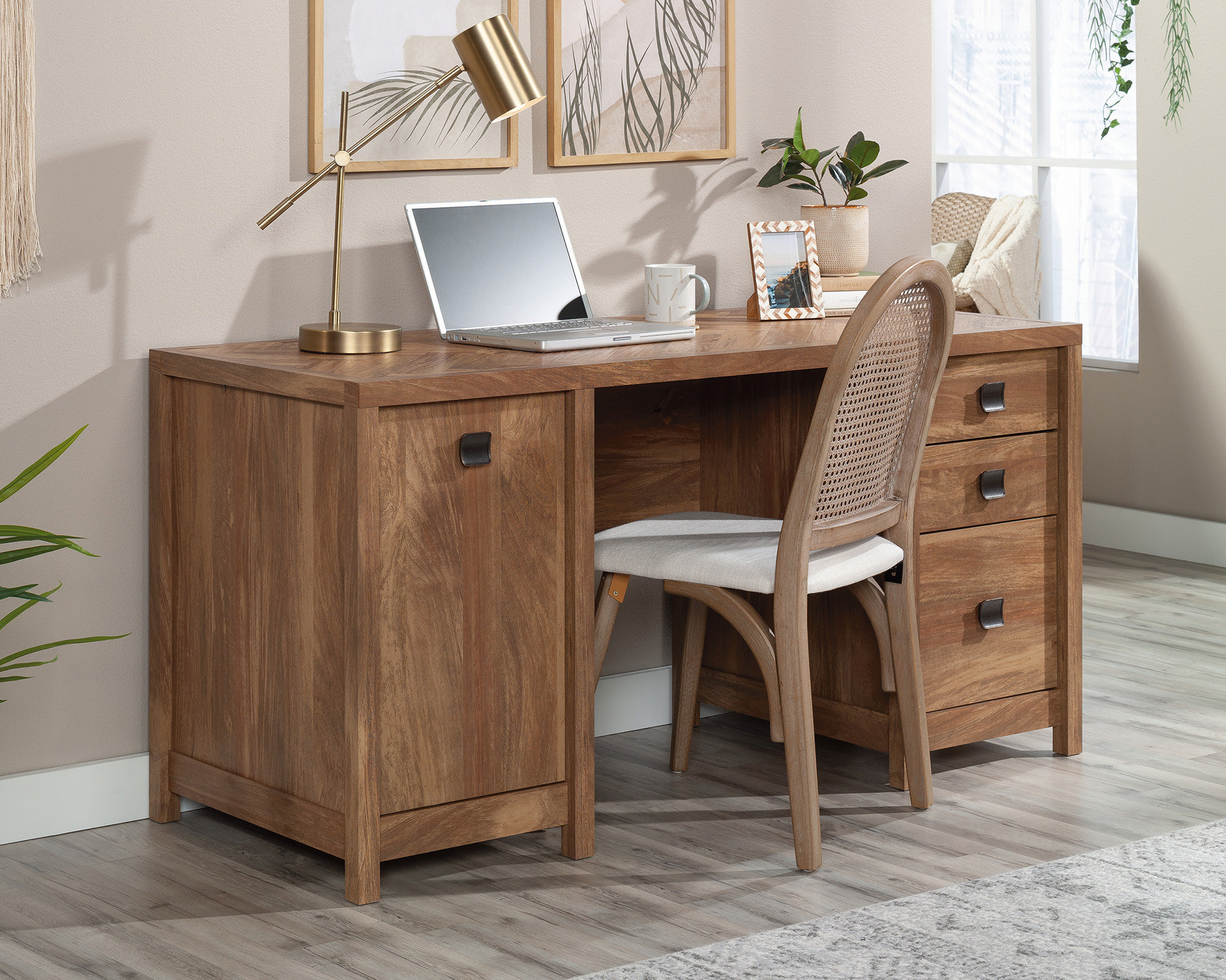 Crafters and Weavers Cannery Bridge Computer Desk | Wayfair