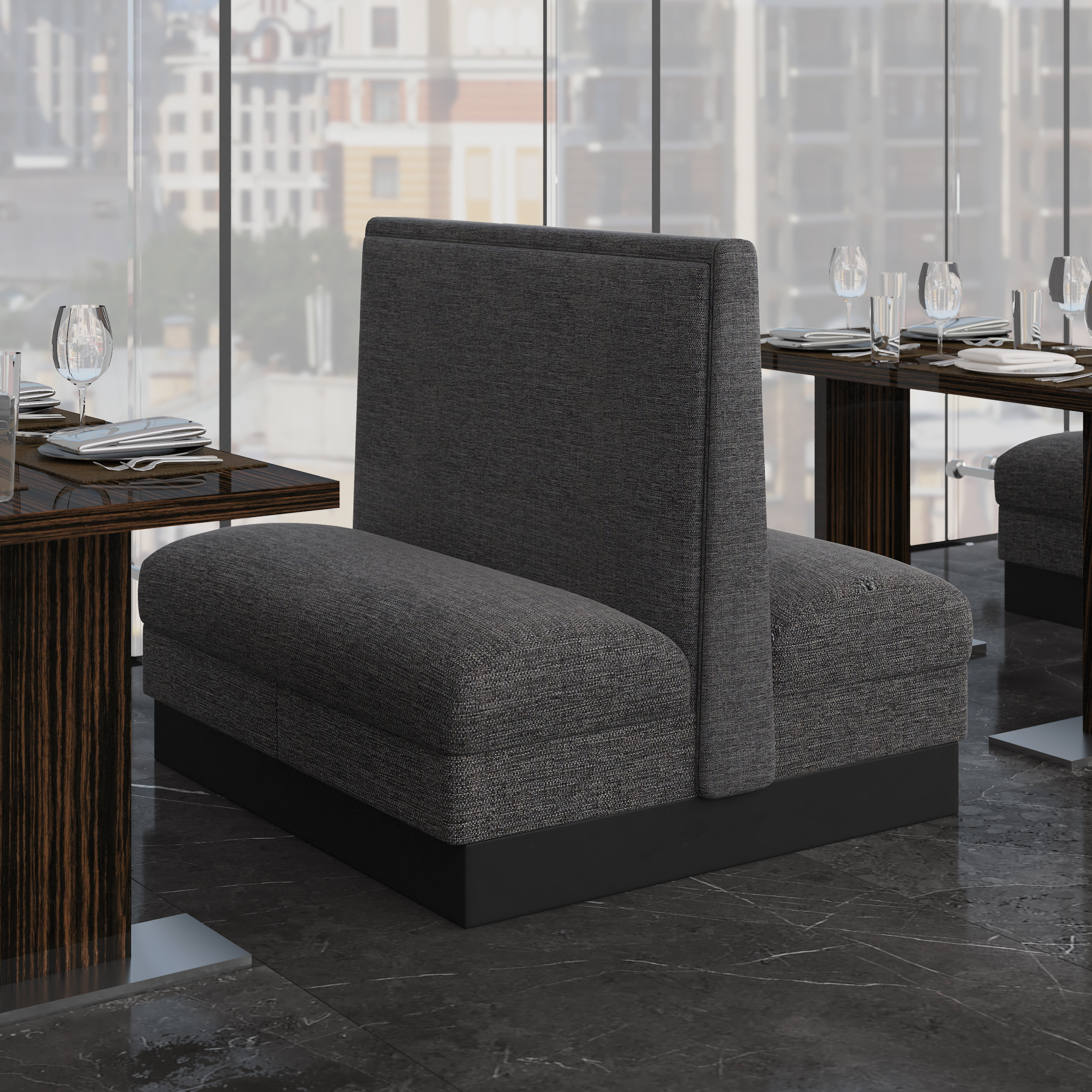 Thonet Double Sided Booth - Wayfair Canada