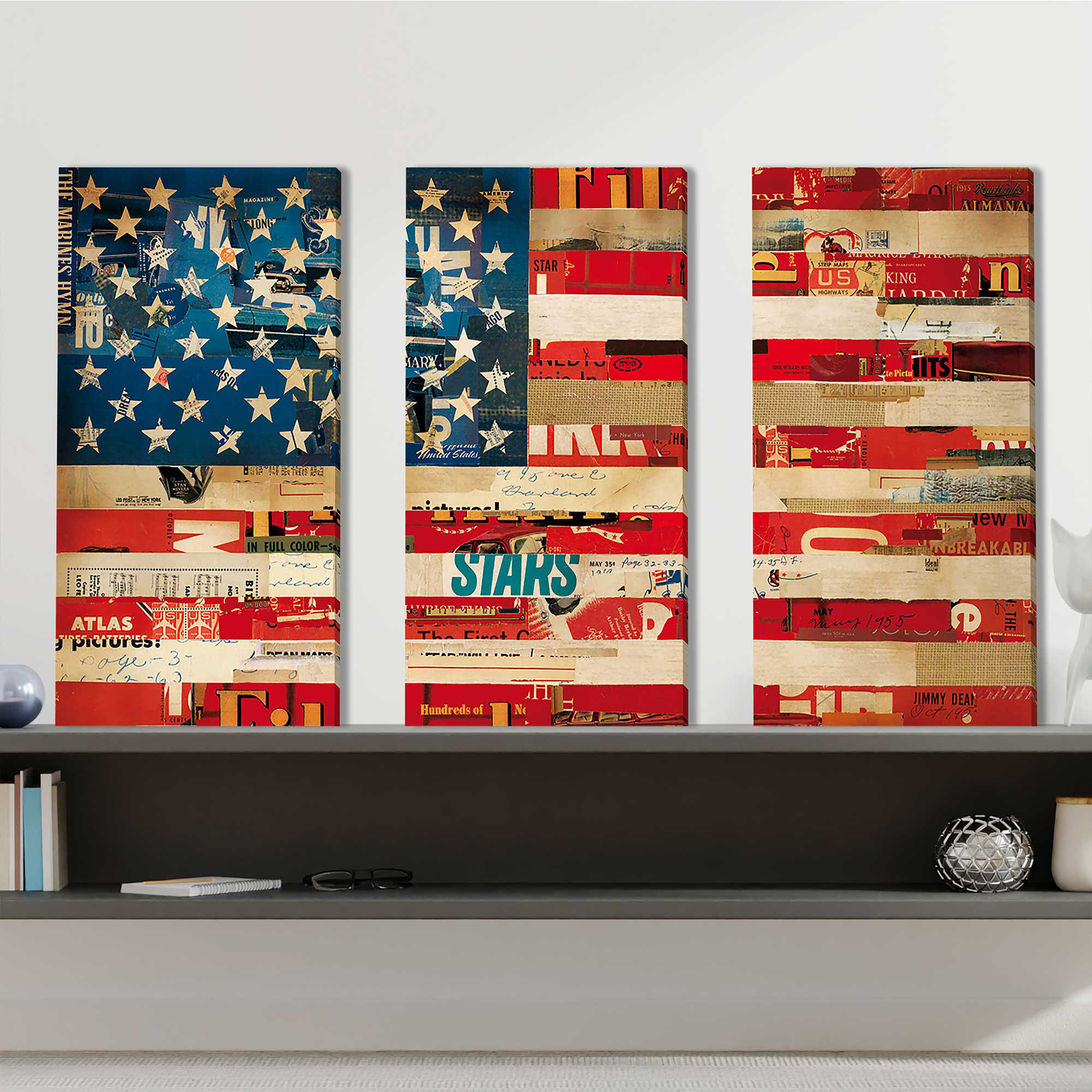 Rosalind Wheeler May of '76, Stitch - 3 Piece Wrapped Canvas Graphic ...