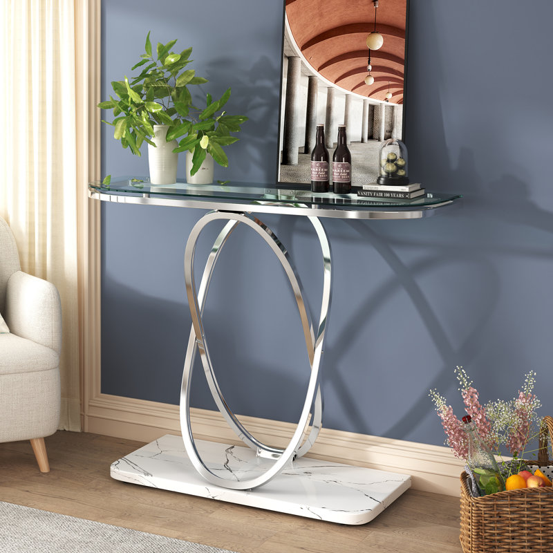 Willa Arlo™ Interiors Germania 43.3" Console Table & Reviews | Wayfair