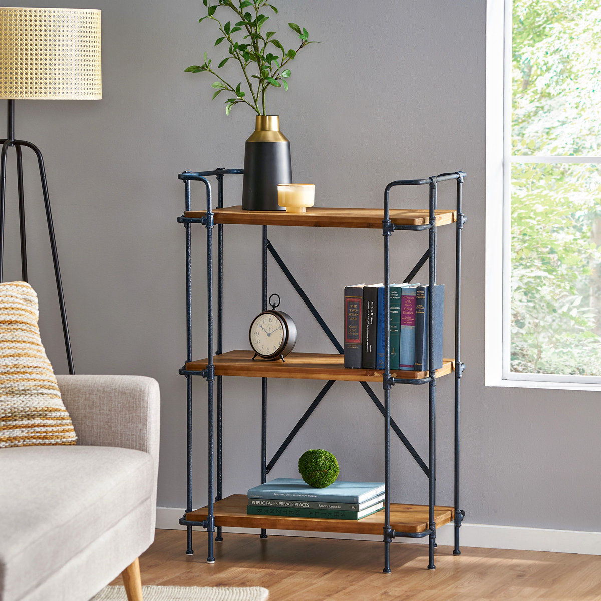 Williston Forge YORKTOWN 3-SHELF BOOKCASE - Wayfair Canada