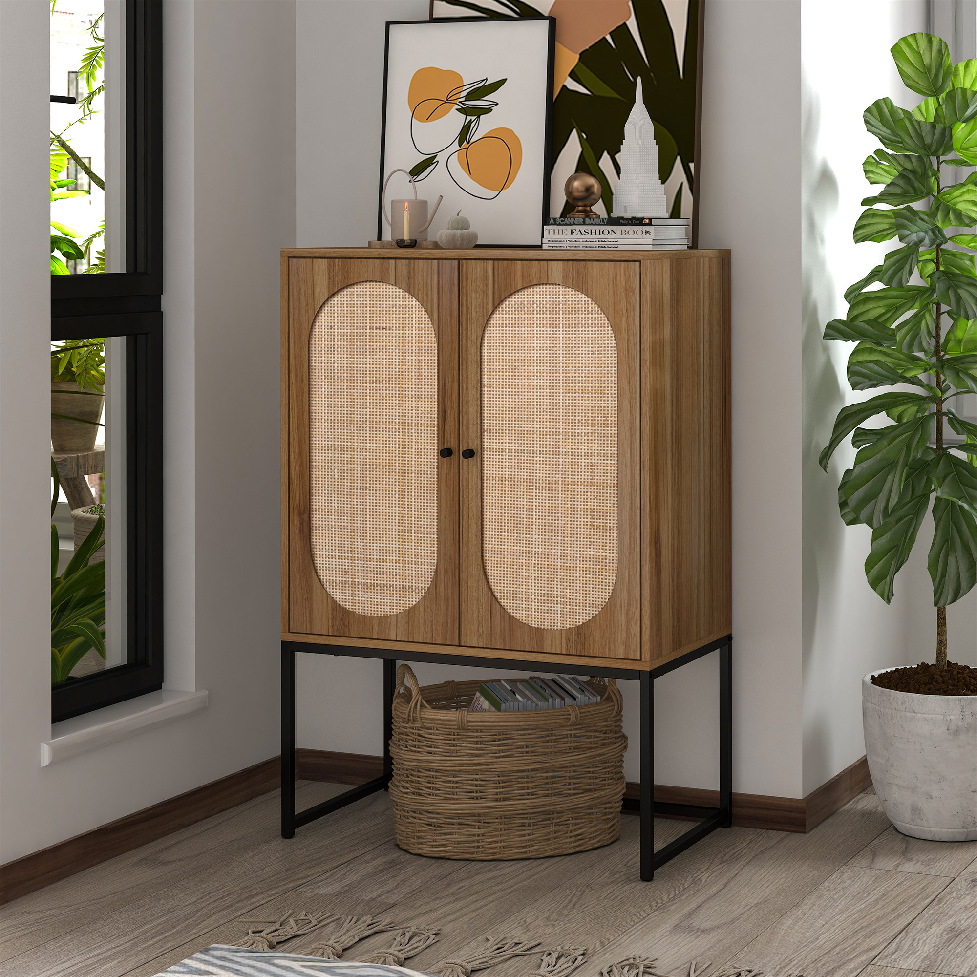 Mercer41 Nadesh Accent Cabinet | Wayfair