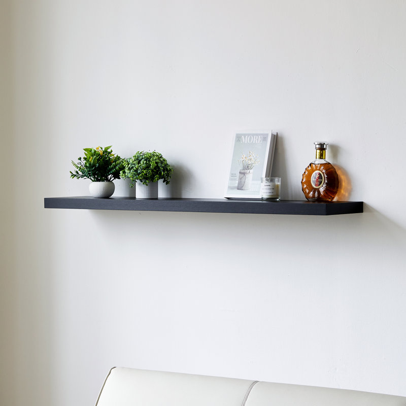 Ebern Designs 48" Wall Mounted Floating Shelf & Reviews | Wayfair