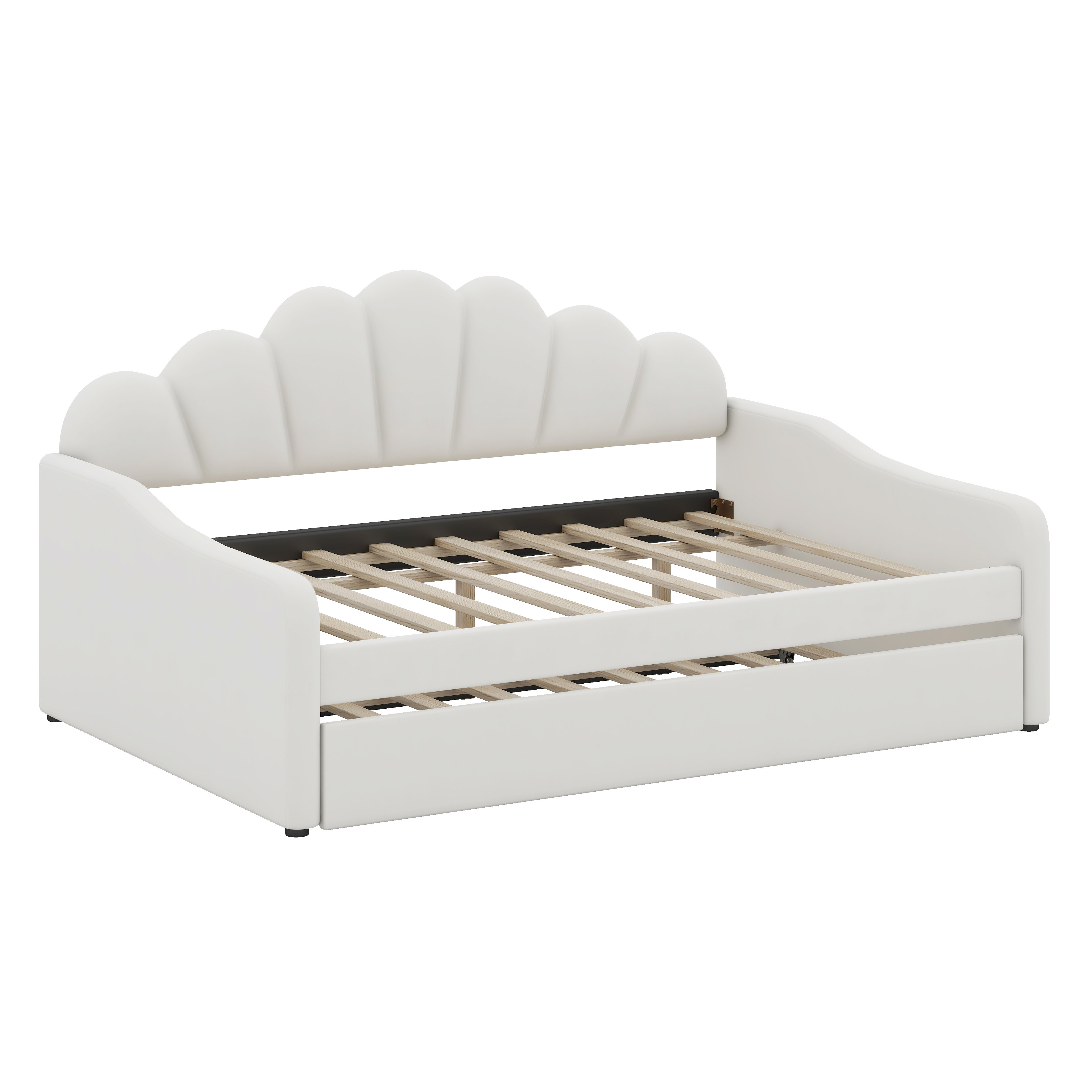 Cosmic Full / Double Daybed with Trundle | Wayfair