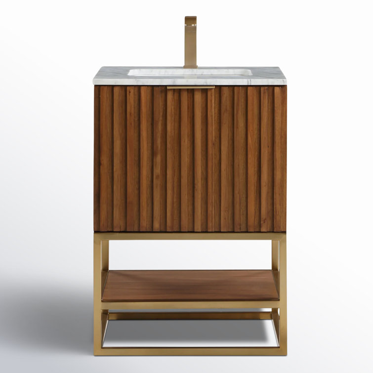 Terra 24'' Single Bathroom Vanity & Reviews | AllModern