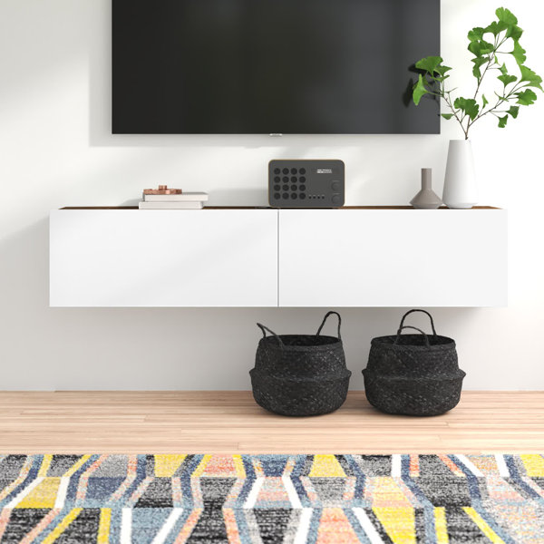 Wade Logan® Barryan 63" Floating TV Stand & Reviews | Wayfair