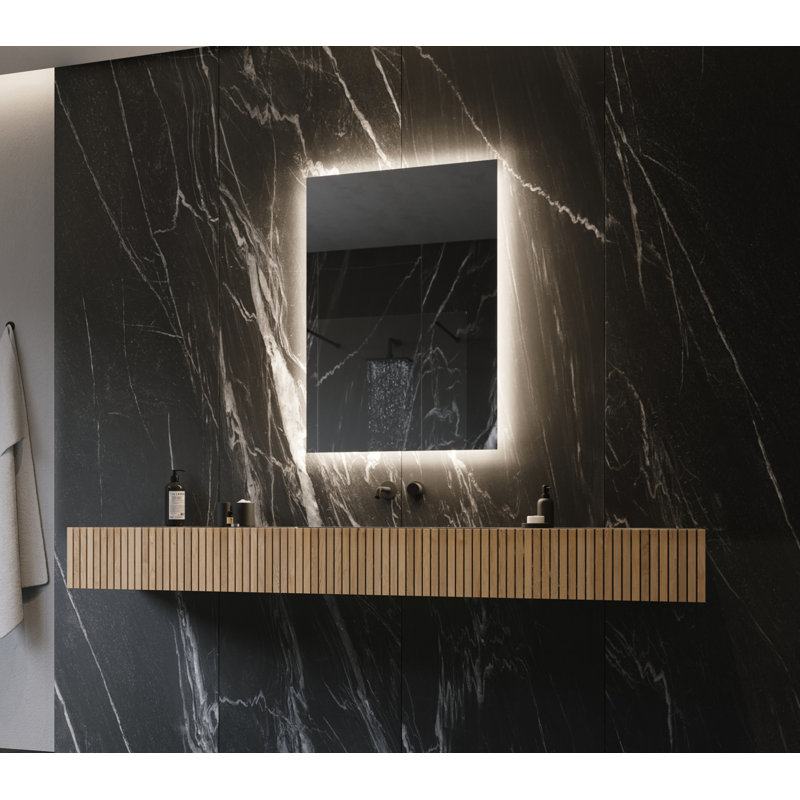 Paris Mirror Original Backlit Vanity Mirror & Reviews | Wayfair