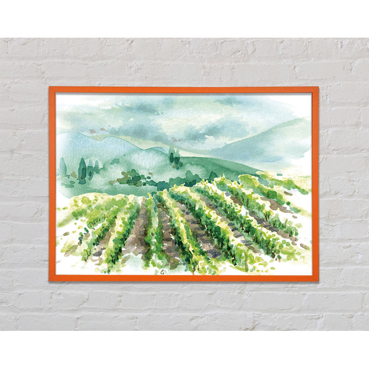 Ophelia & Co. The Ploughed Fields - Single Picture Frame Art Prints ...