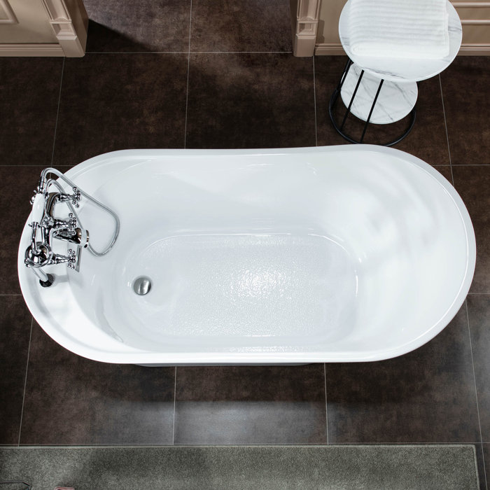 WoodBridge Deck Tub Filler with Diverter & Reviews | Wayfair