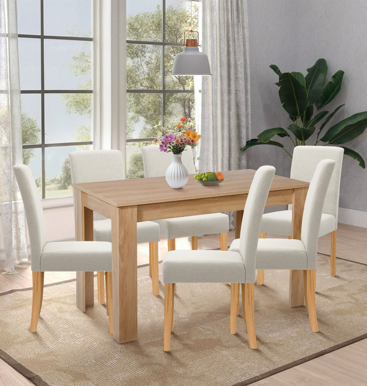 Alpen Home Ludden 6 - Person Dining Set & Reviews | Wayfair.co.uk